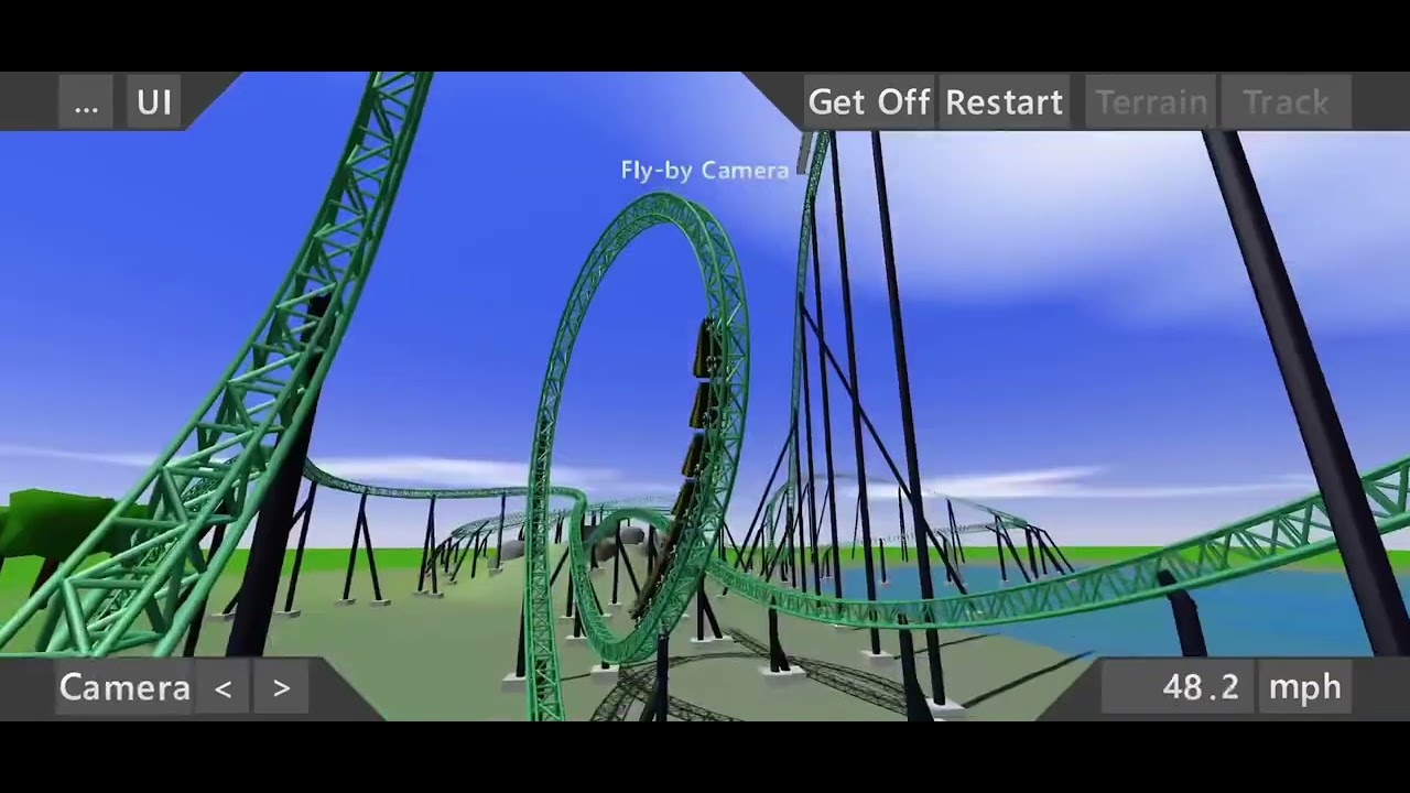 Ultimate coaster 2 custom design Shockwave unleashed - YouTube