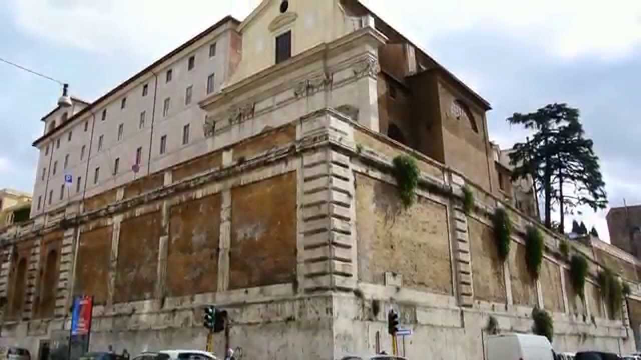 Roma via Cavour chiesa di S. Francesco di Paola e S. Pietro in Vincoli ...