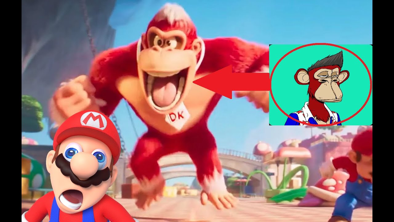 RED APE FAMILY REFERENCE IN MARIO MOVIE TRAILER???!?!?!??!?! - YouTube