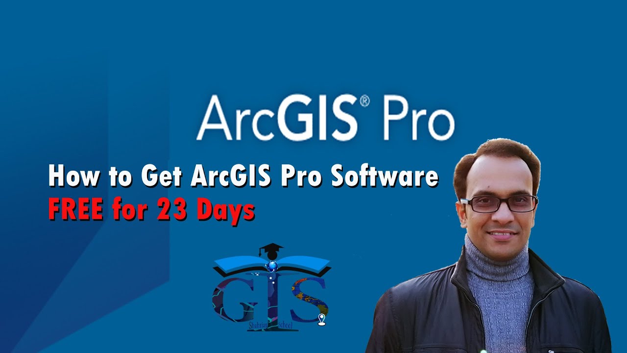 How to Download ArcGIS Pro Software FREE for 23 Days (Course: ArcGIS vs ...