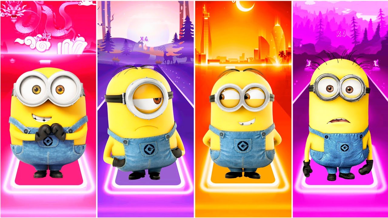minions vs minions vs minions vs minions |Tiles Hop EDM RUSH #tileshop ...