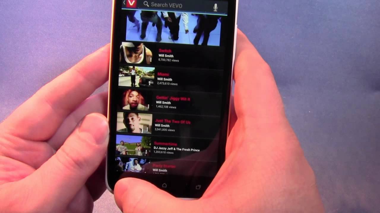 Vevo Android App Review - YouTube