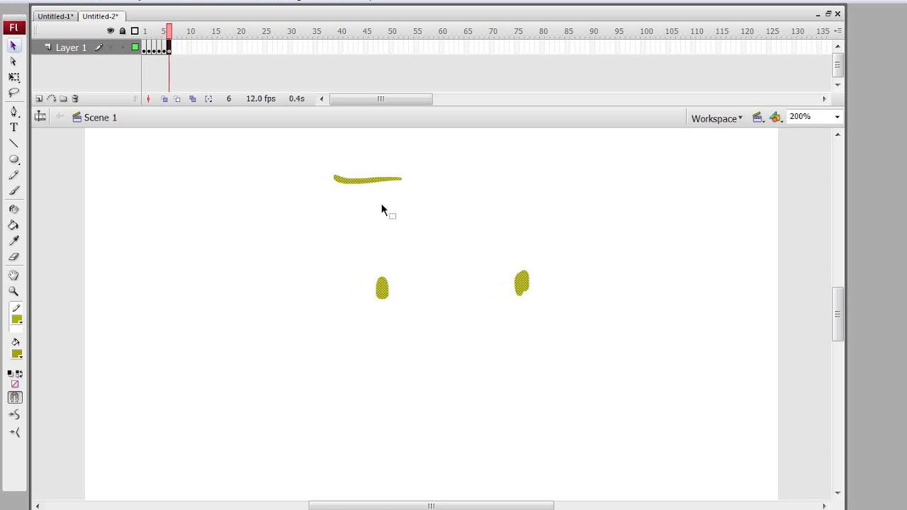 face animation tutorial [no tweens] - YouTube