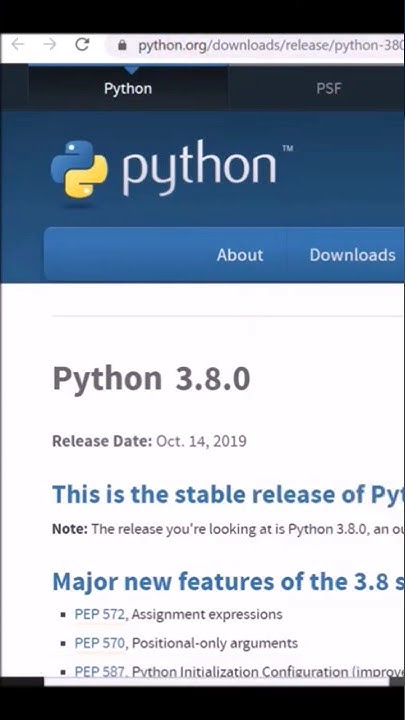 How To Install Python #python #pythonprogramming #coding - YouTube