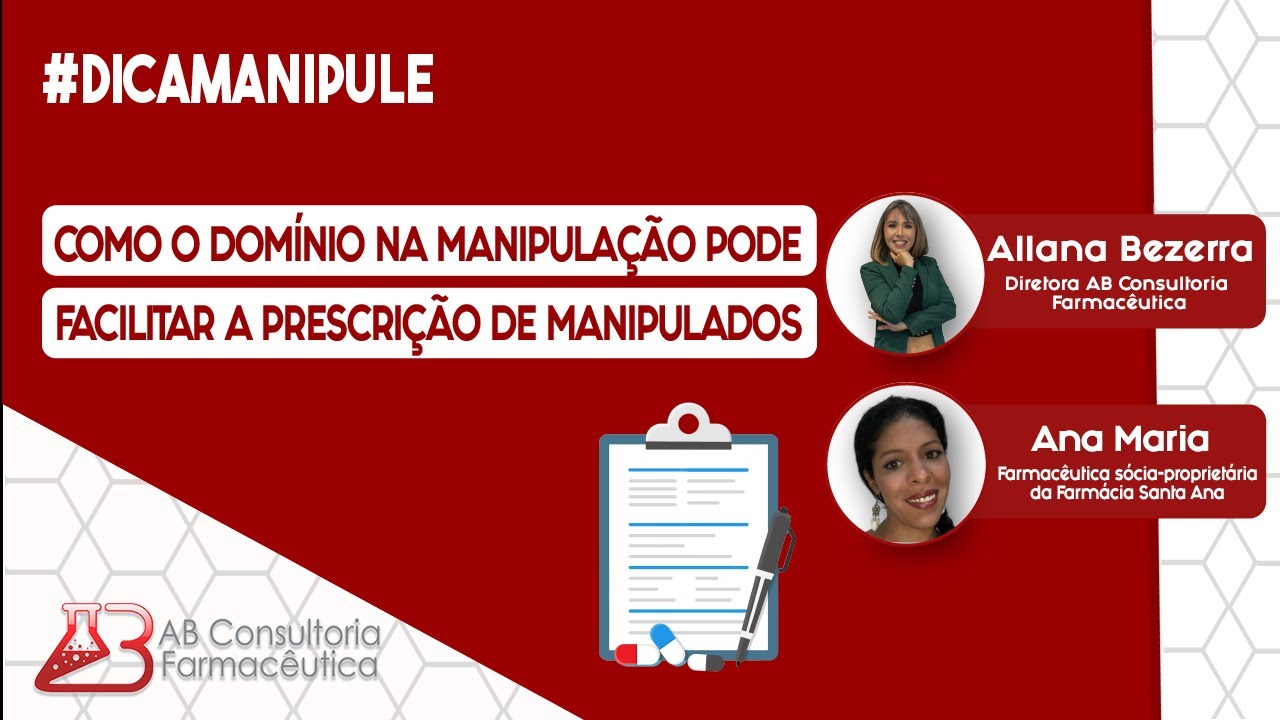 COMO O DOMÍNIO NA MANIPULAÇÃO PODE FACILITAR A PRESCRIÇÃO DE ...