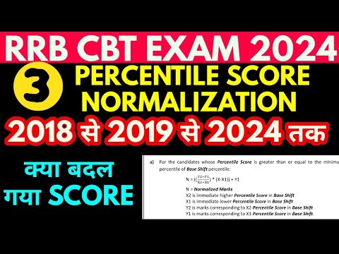 100% बदल गया है rrb 2024 vacancy Normalization formula score बहुत बदल ...