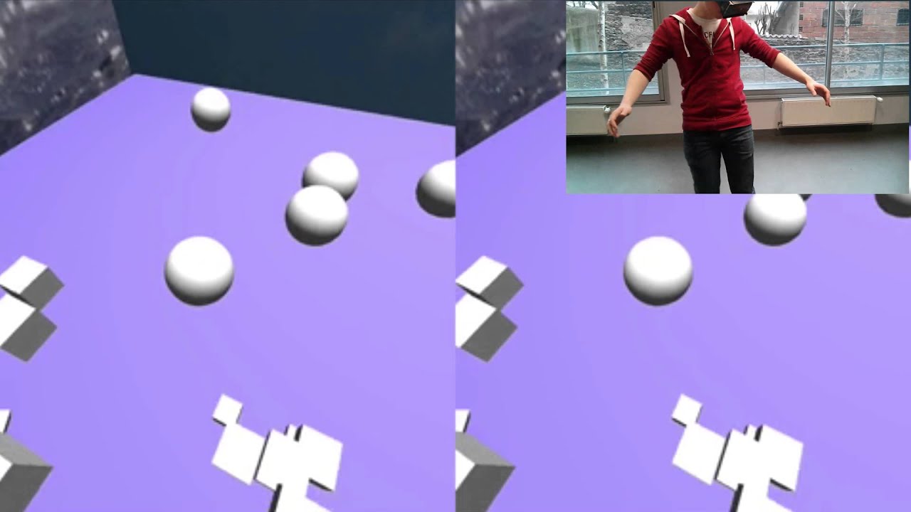 Projet Cardboard + Kinect - YouTube