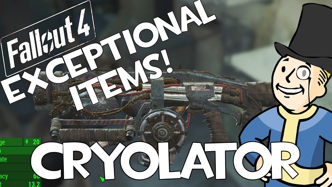 Exceptional Items - How to get the Cryolator Early! - YouTube
