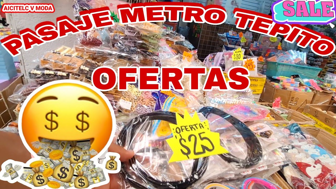 PASAJE METRO TEPITO $1.- TODO A BUEN PRECIO PARA HACER NEGOCIO EN CALLE ...