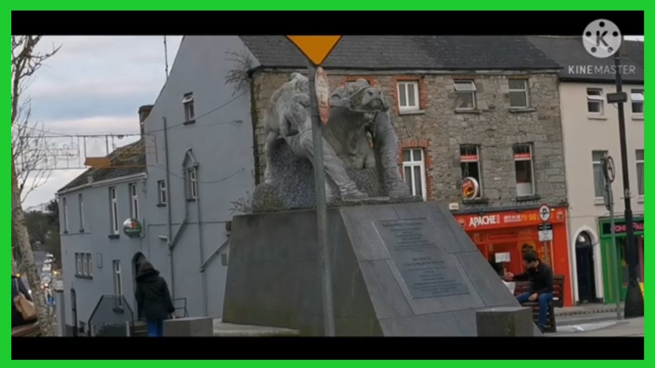 Walk In Misty Afternoon In Ireland | Navan City Center | County Meath ...