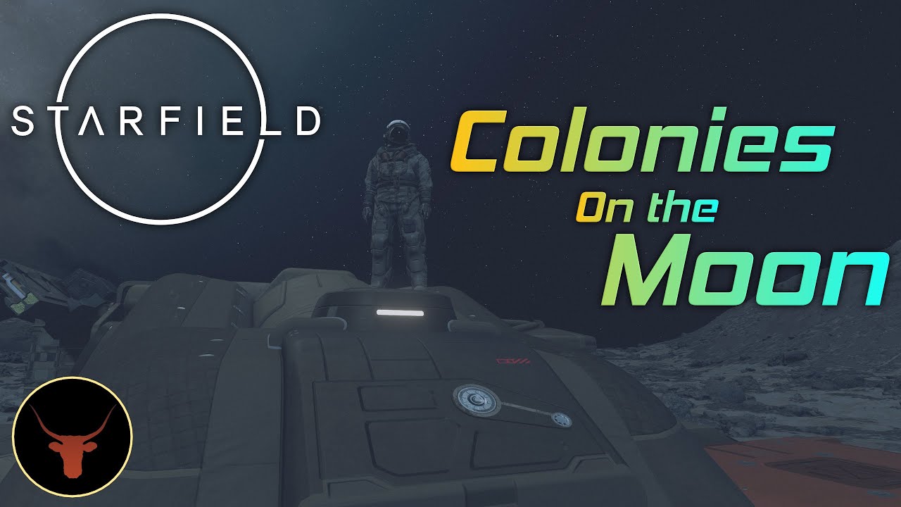[Starfield] Smaller colonies and outposts on the Moon - Gameplay # ...