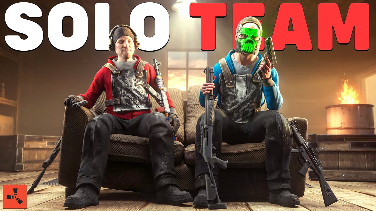 Rust - I TEAMED UP WITH ANOTHER SOLO PLAYER - YouTube