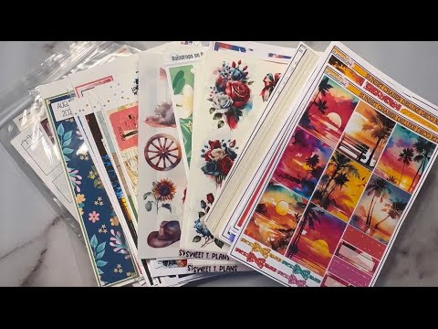 May/June Sticker Haul - YouTube