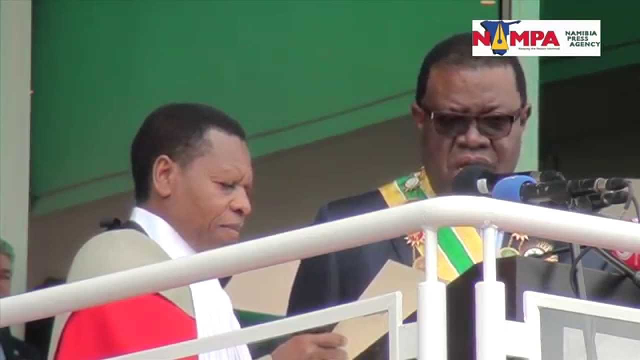 NAMPA: WHK Dr. Geingob Namibia's 3rd president 21 March 2015 hd - YouTube