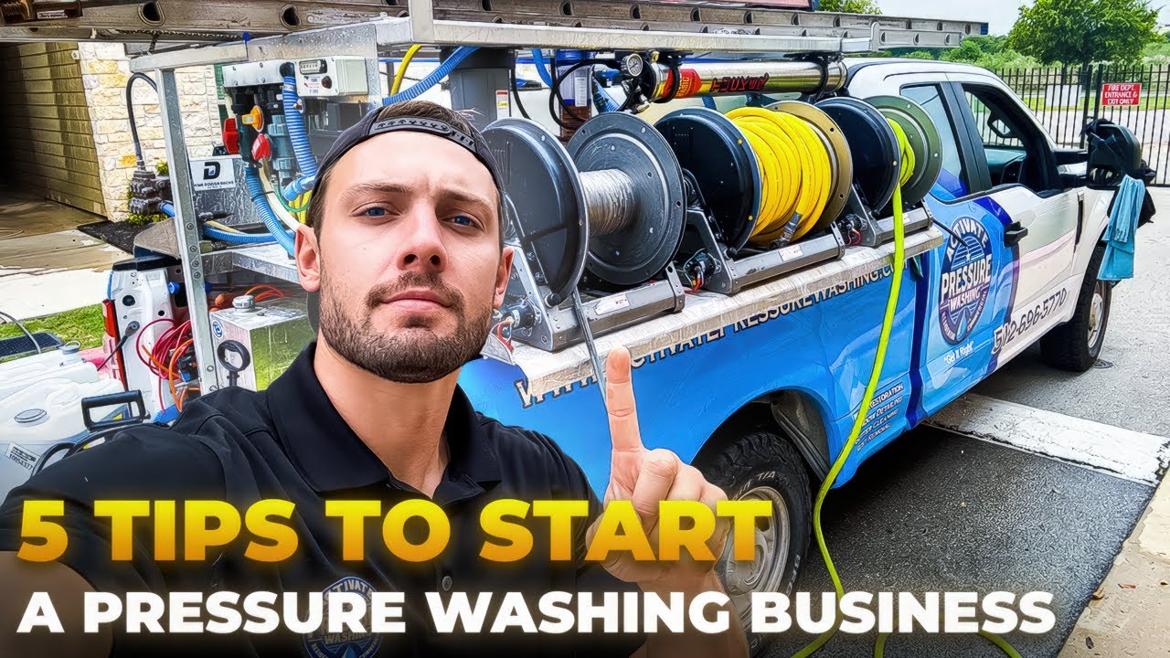 5 Tips For Starting A Pressure Washing Business - YouTube