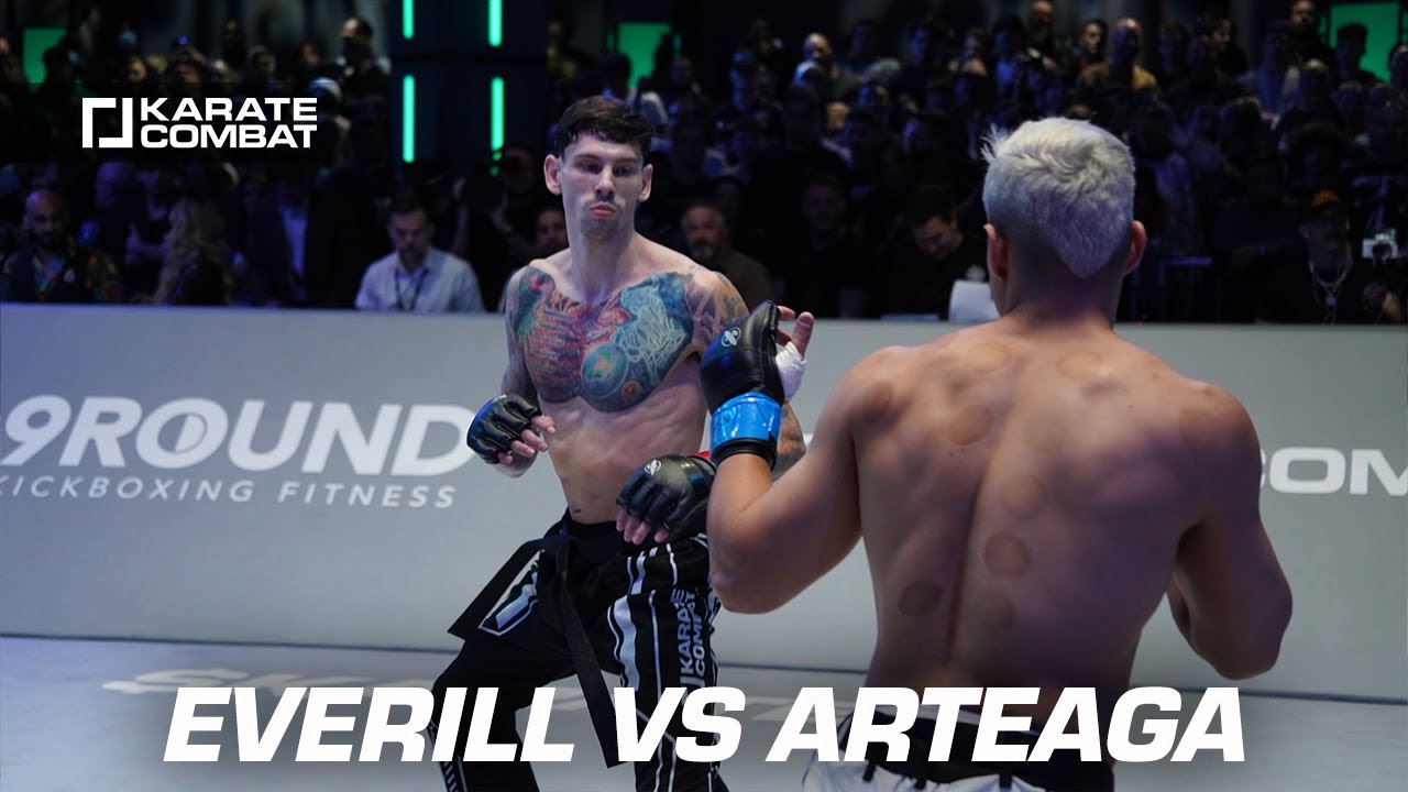 ELIJAH EVERILL vs JAVIER ARTEAGA | *Full Fight* | Karate Combat 43 ...