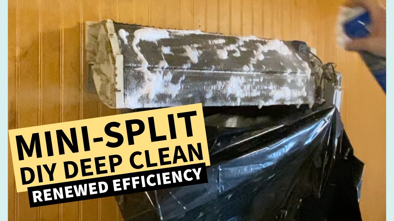 Deep Cleaning a Ductless Mini-Split AC (Fujitsu) - YouTube