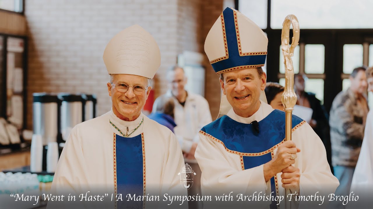 Homily | Marian Symposium with Archbishop Broglio - YouTube