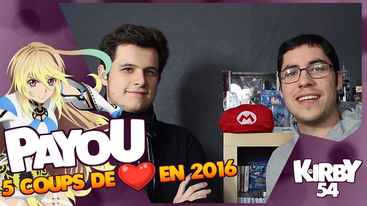 Les 5 coups de coeur 2016 de Payou - YouTube