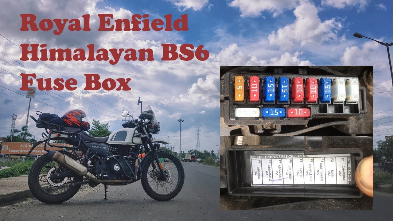 Royal Enfield Himalayan BS6 Fuse Box - YouTube