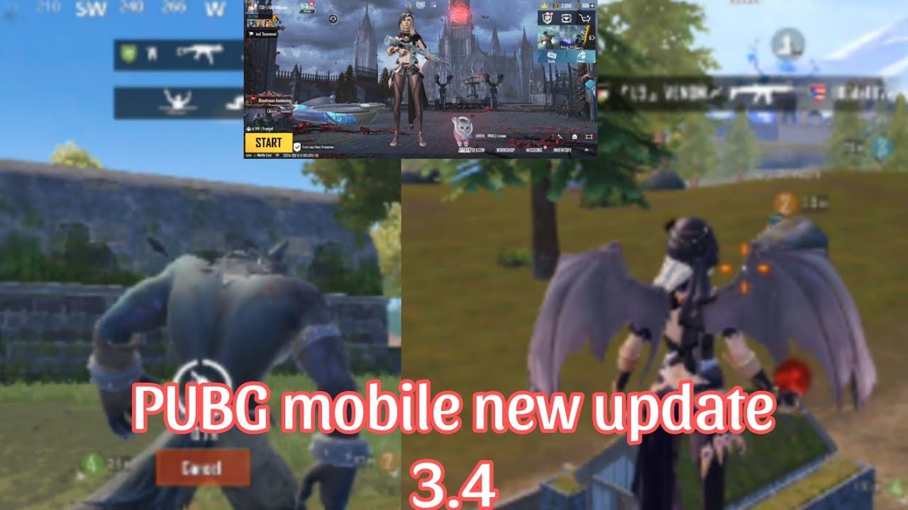pubg mobile new update 3.4 - YouTube