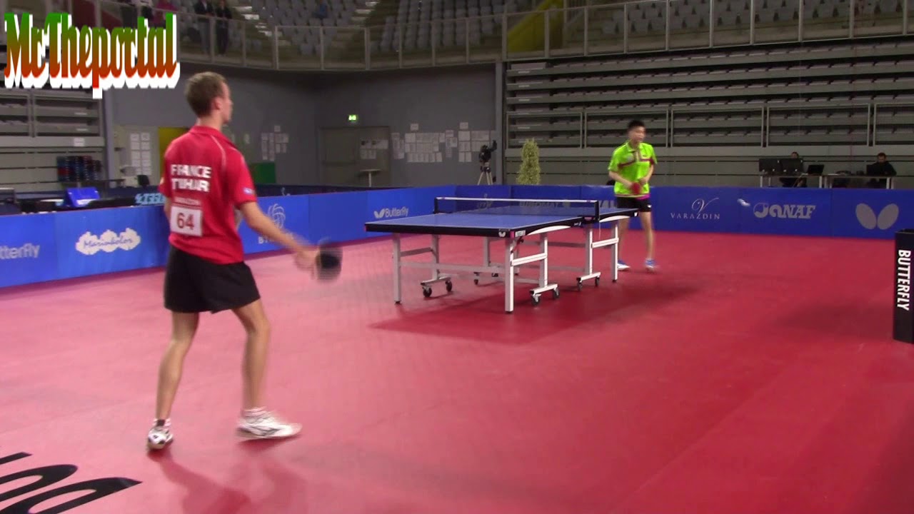 Table Tennis Croatia Youth Open 2017 - Vincent Picard Vs Feng Yi Hsin ...