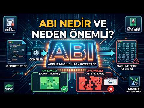 ABI vs API: Aralarındaki Farklar ve ABI Neden Önemlidir? [Türkçe Dublaj]
