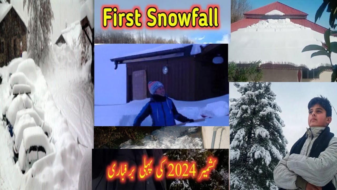 Kashmir Live Snowfall Start/Enjoy Live Snowfall Video From Rawalakot ...