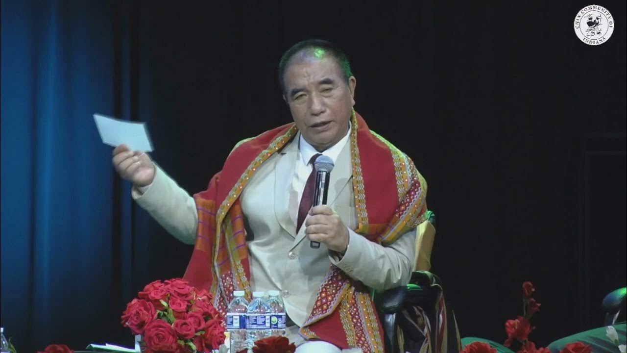CCI, USA Town Hall Interview with H.E. Pu Lalduhawma, CM of Mizoram - YouTube
