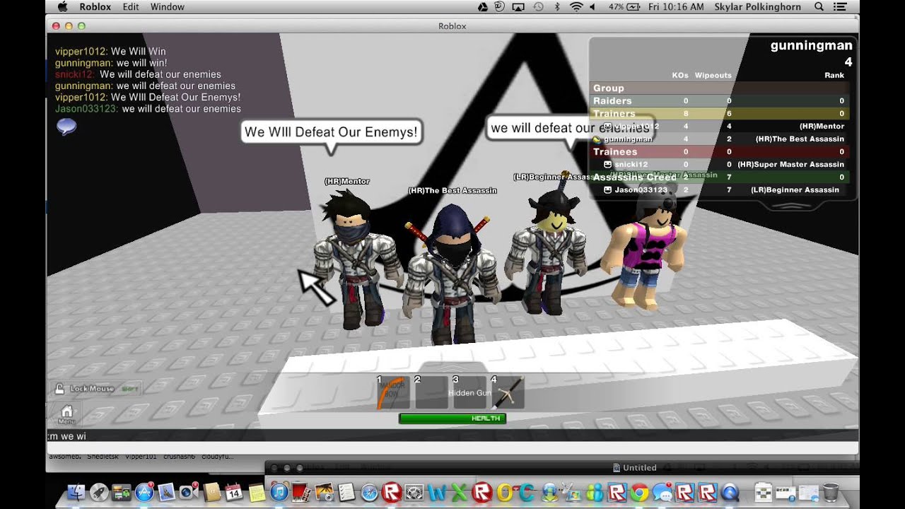 Assassins Creed The Group Ad (Roblox - YouTube