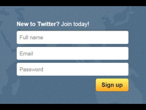 How to sign up for new twitter account - How can we create an account ...