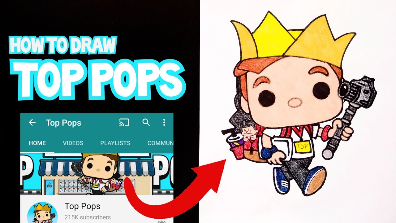 How to Draw Top Pops - YouTube