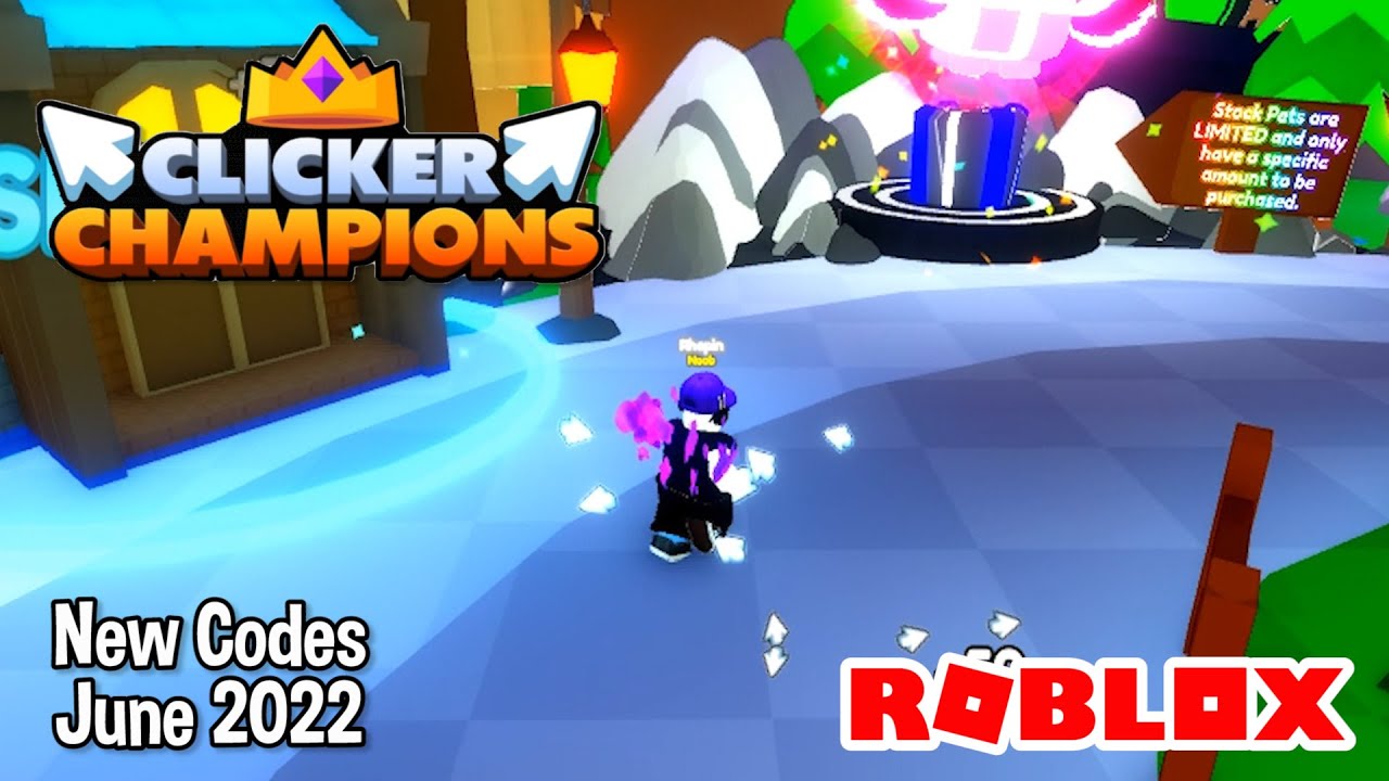 Roblox Clicker Champions New Codes June 2022 - YouTube