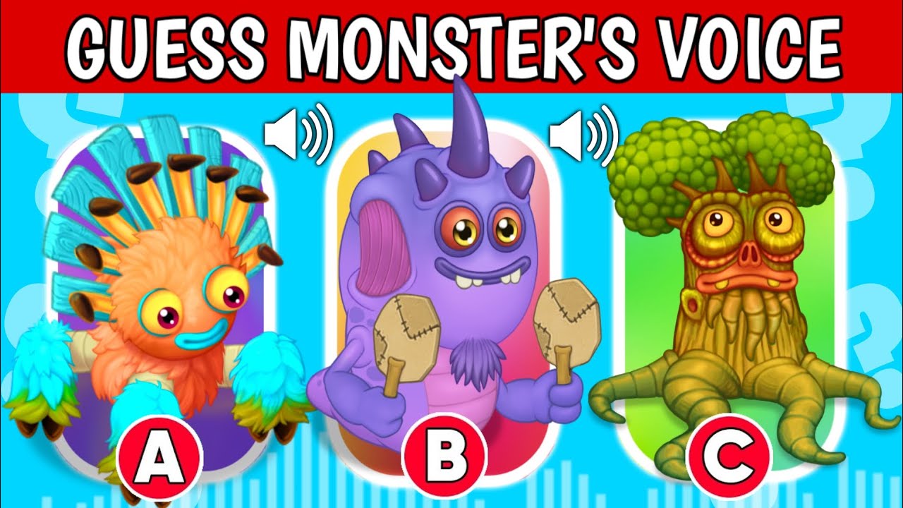 Guess the MONSTER'S VOICE #5 - My Singing Monsters - YouTube