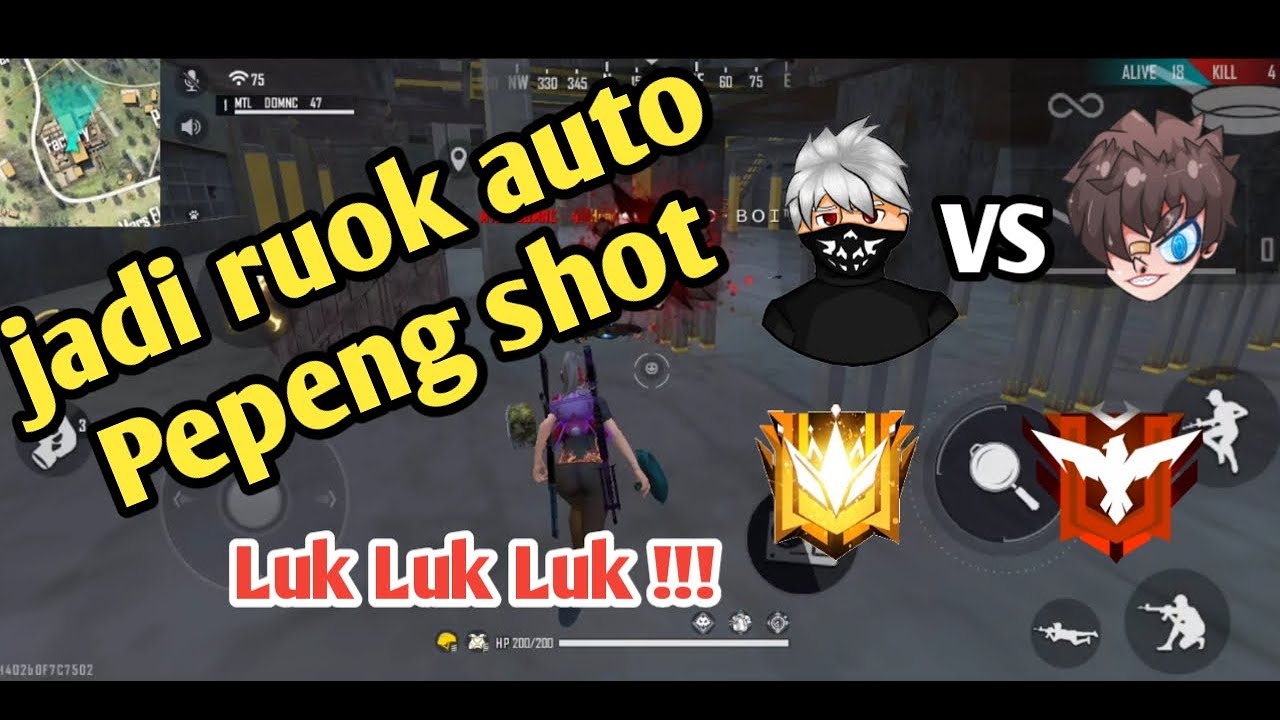 Nyamar jadi ruok ff auto Pepeng shot !!! Indopride 🇮🇩 - YouTube