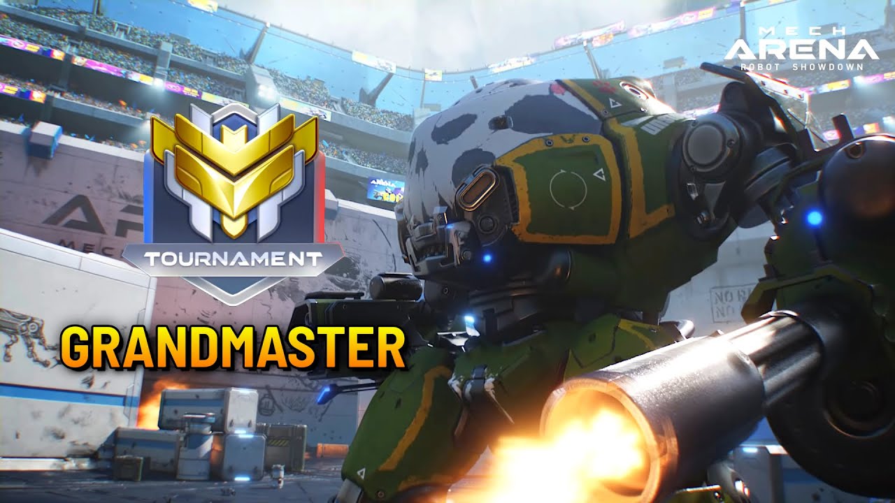 Tournament GRANDMASTER - Random 5x5 DEATHMATCH Map - Mech Arena LIVE ...