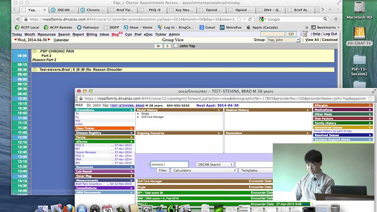 Using Pain Tools in your EMR: Oscar - YouTube
