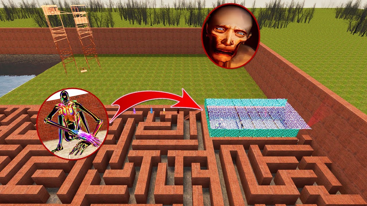 SCP-096 Trapped in Electric Prison – Can Guards Contain Him? | GMod ...