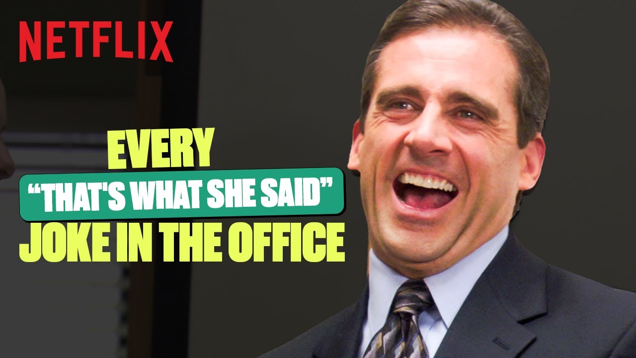 ALL 98 “THAT’S WHAT SHE SAID!” JOKES IN #TheOffice - YouTube