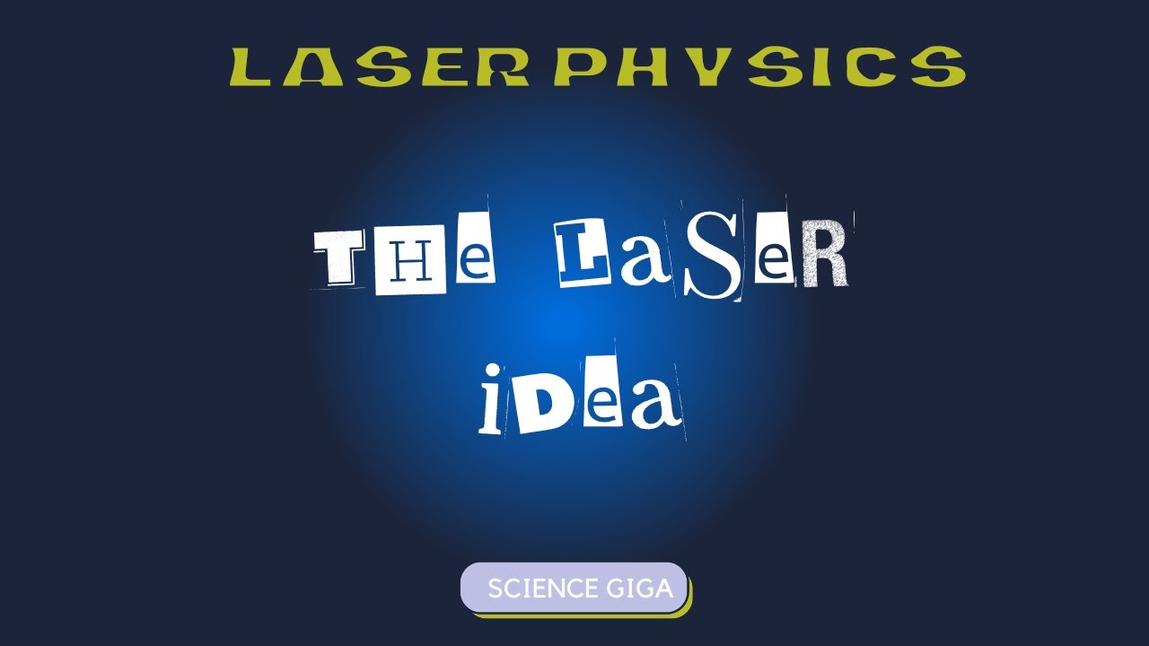 The Laser Idea | M.Sc. Physics| Complete Derivation| - YouTube