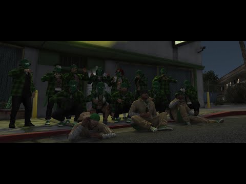 LARP FIVEM WAR | FAM & SBB vs GD & REGS
