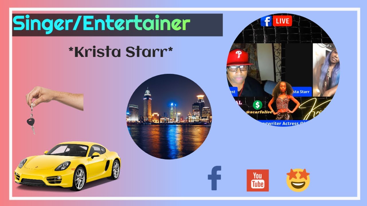 Krista Starr Philadelphia Singer Entertainer - YouTube