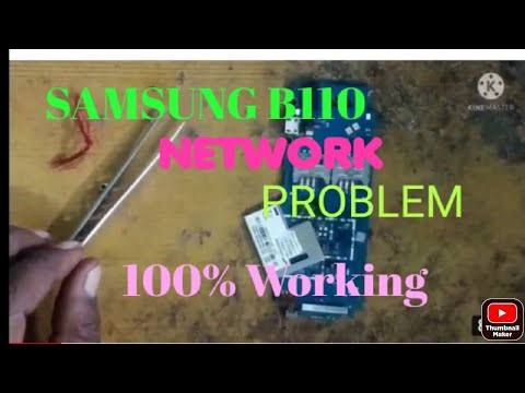 Samsung b110 network problem - YouTube