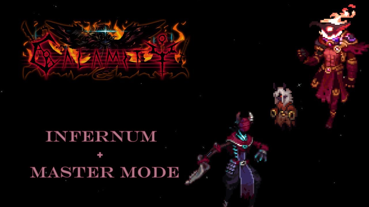 [=Calamity Mod=] *The Forgotten Shadow of Calamitas en Infernum+Master ...