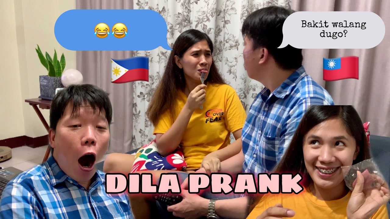 TONGUE PRANK TO MY TAIWANESE HUSBAND / NAPRANK KAYA? 😂 / # ...