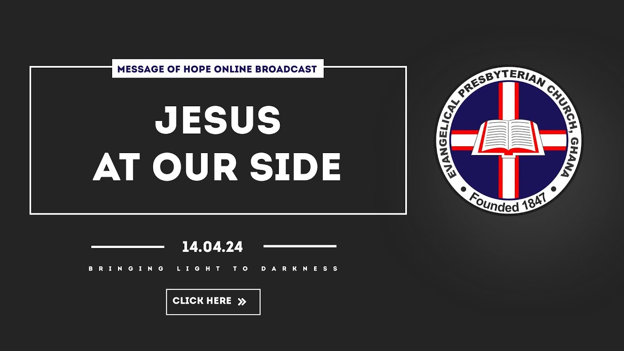 Message of Hope - Sunday, 14th April, 2024 - Jesus at our Side - YouTube