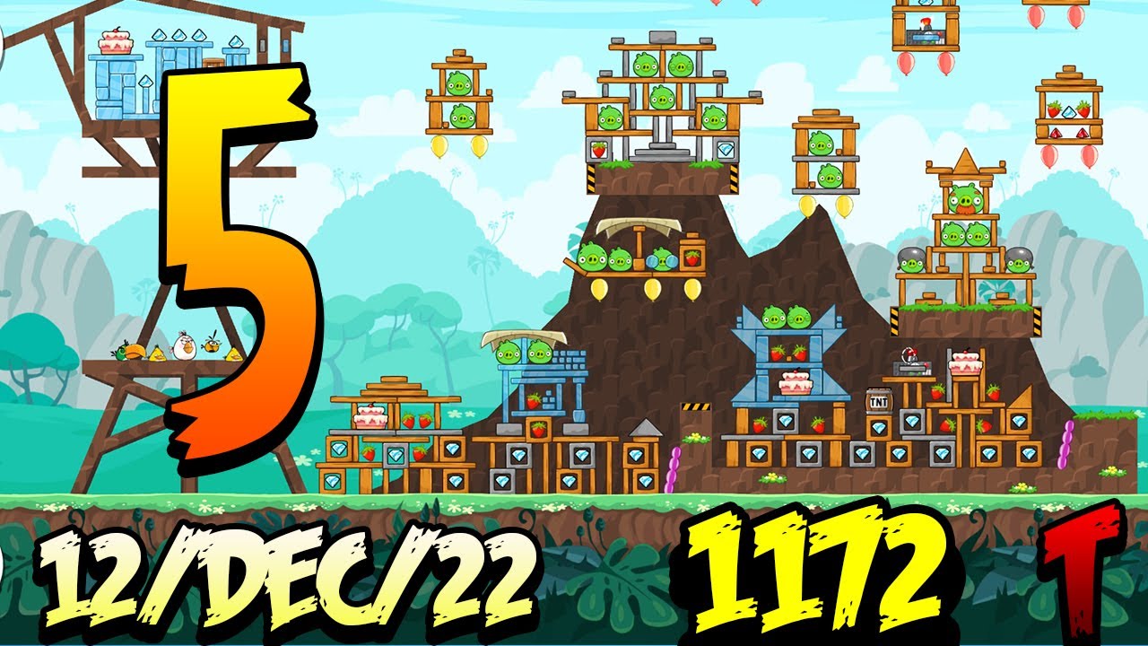 Angry Birds Friends Level 5 Tournament 1172 Highscore POWER-UP ...
