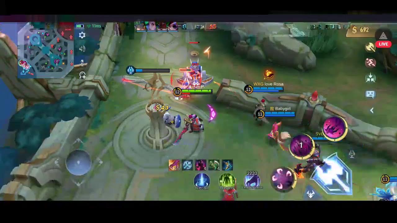 MOBILE LEGEND OCT 24 EVE NIGHT - YouTube