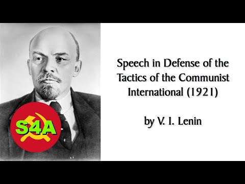 Building the Revolutionary Movement | Speech in Defense of the Tactics ...