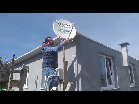 Uydu ayar cihazı olmadan anten kurulumu! zorda kaldın, çanak kurulumunu ve ayarını kendin yap!